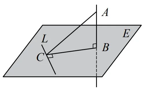 Theorem of Three Perpendiculars » 三角學 » DSE Maths » 齊齊溫